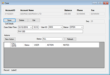 Collections System – Cycom Business Solutions Ltd