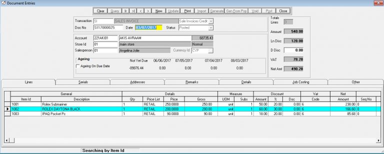 Sales Order Processing System – Cycom Business Solutions Ltd